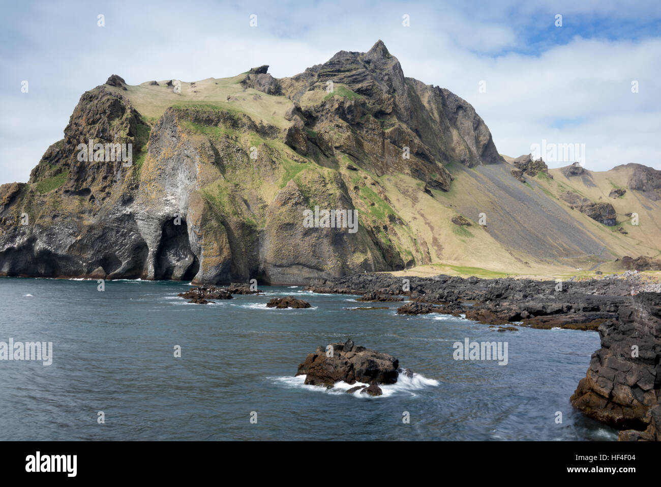 Heimaey island is the largest of the Westman islands Stock Photo - Alamy