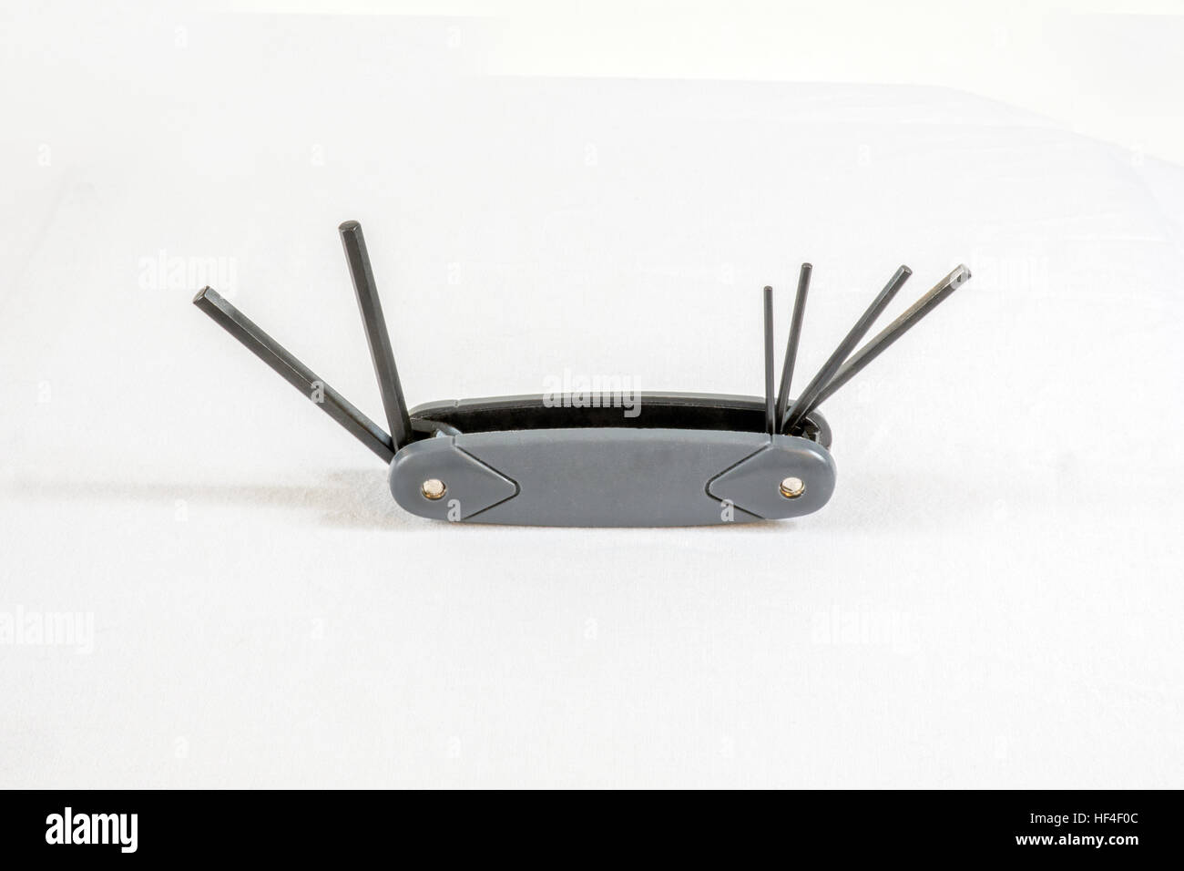 Foldable Hex key set Stock Photo - Alamy