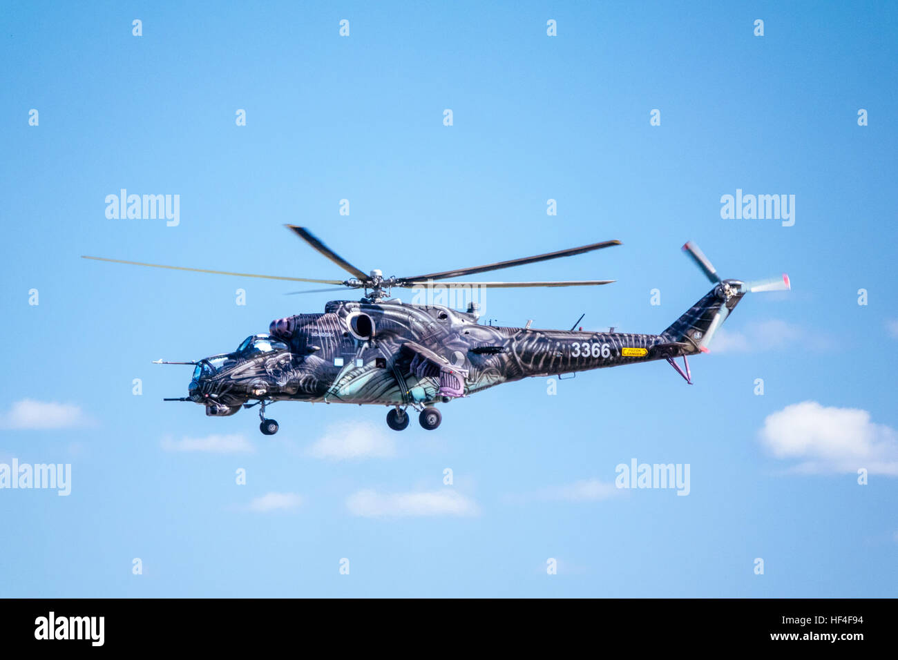 Mil mi 24 hind helicopter gunship hi-res stock photography and images ...