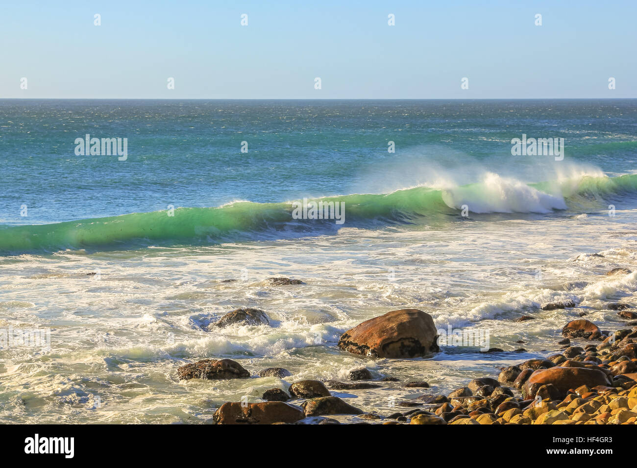 Waves Cape Town Stock Photo - Alamy
