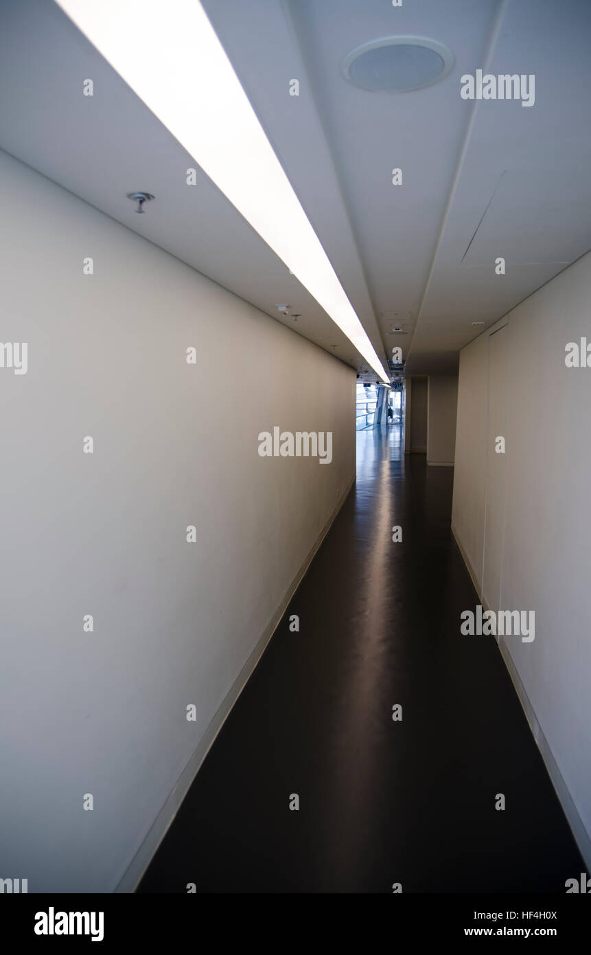 Interior of modern building. Perfect background in light colors Stock ...