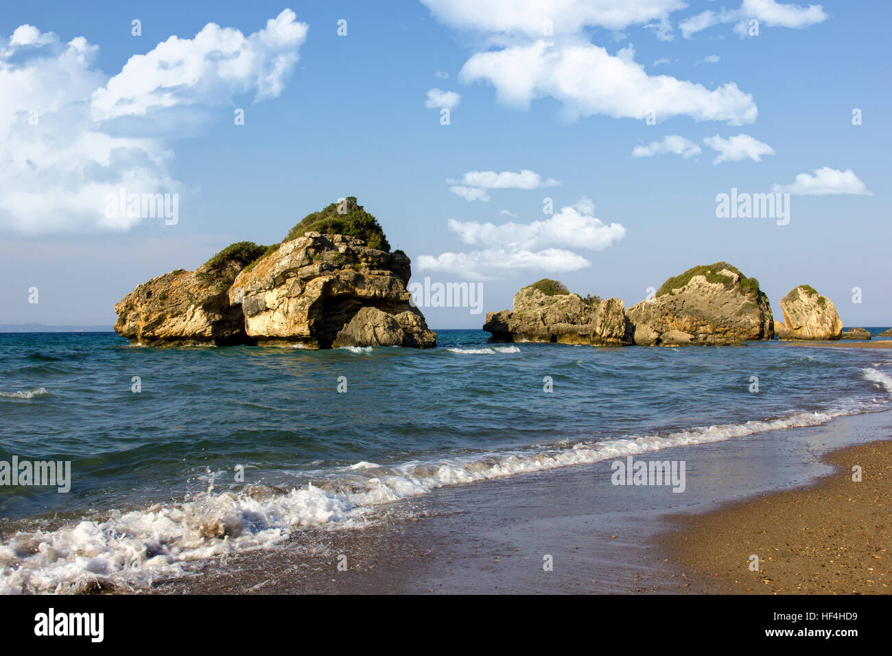 Beautiful beach sand rocks hi-res stock photography and images - Alamy