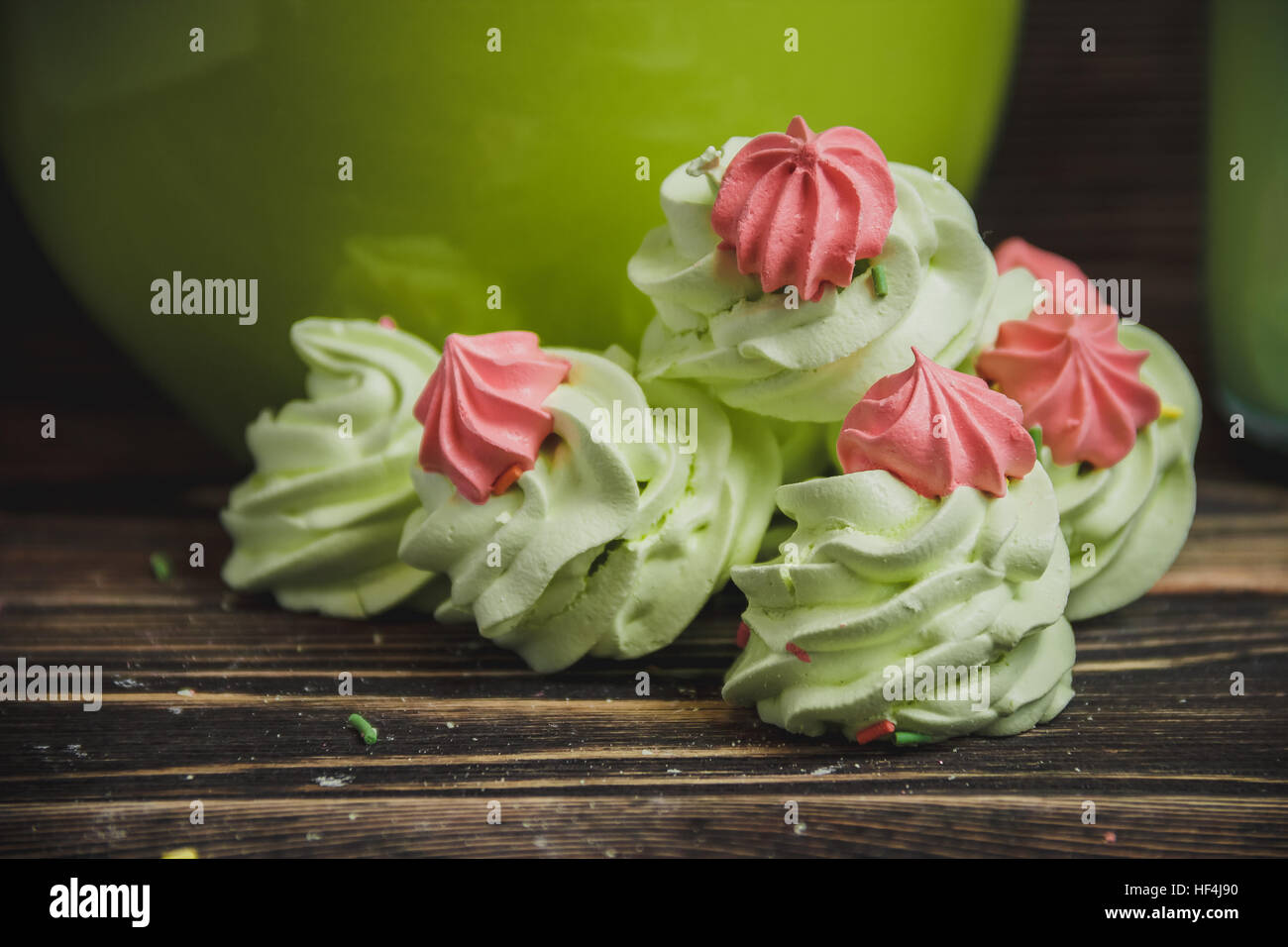 Homemade apple zefir Stock Photo - Alamy