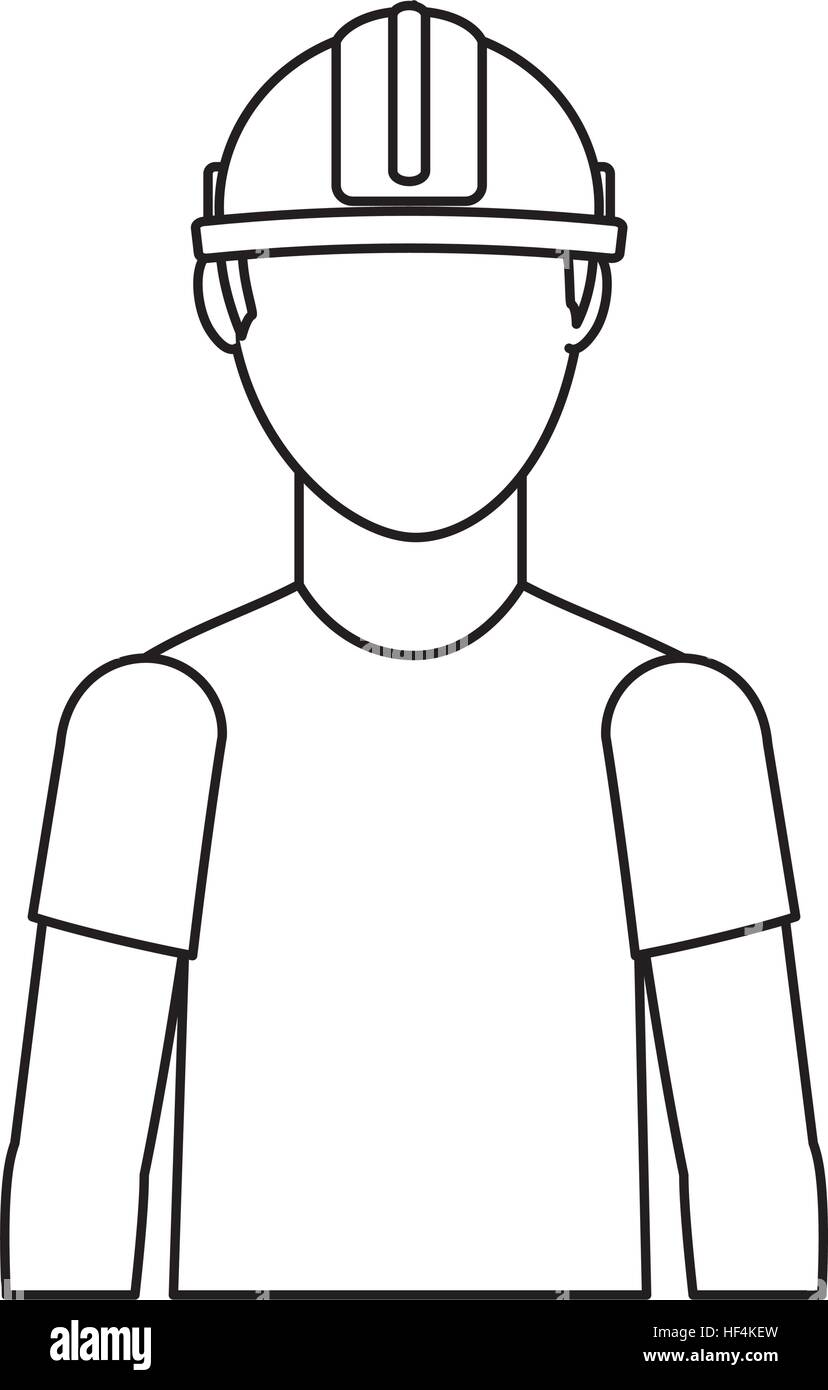 electrical technician avatar character vector illustration design Stock ...