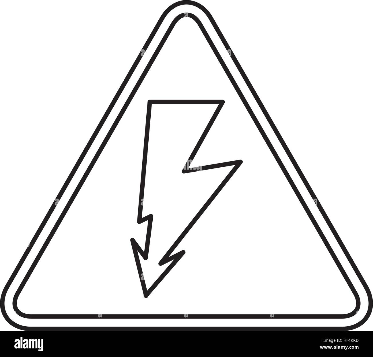 ray volt sign icon vector illustration design Stock Vector Image & Art ...