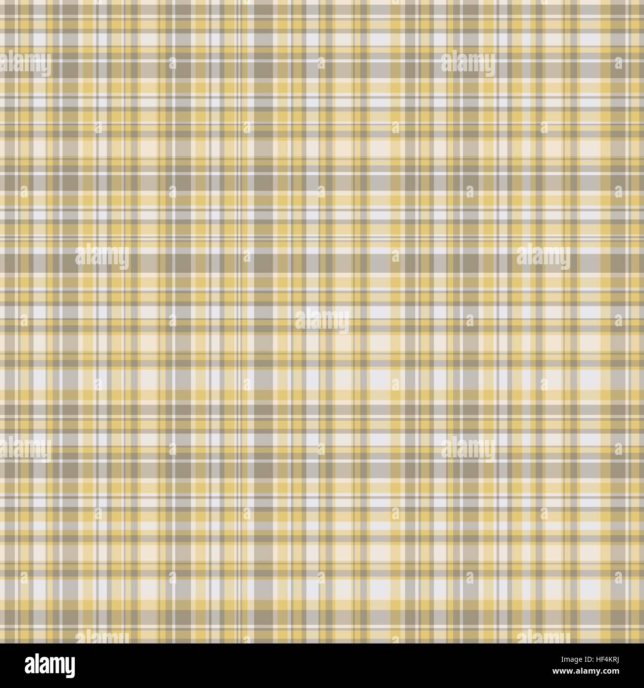 Checkered fabric tartan textile. Vector vintage seamless pattern Stock ...