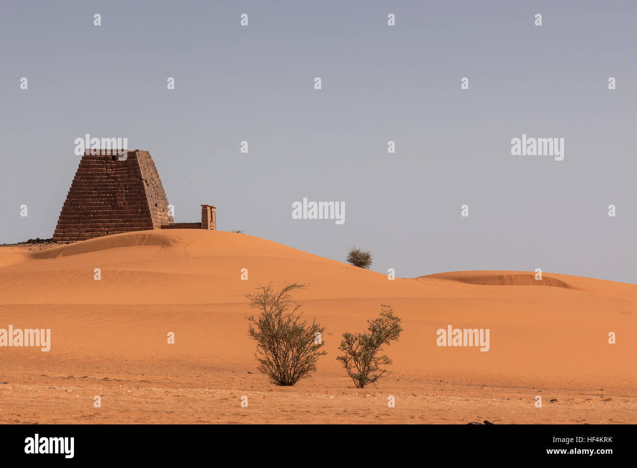 The Pyramids of Meroe, Sudan Stock Photo - Alamy