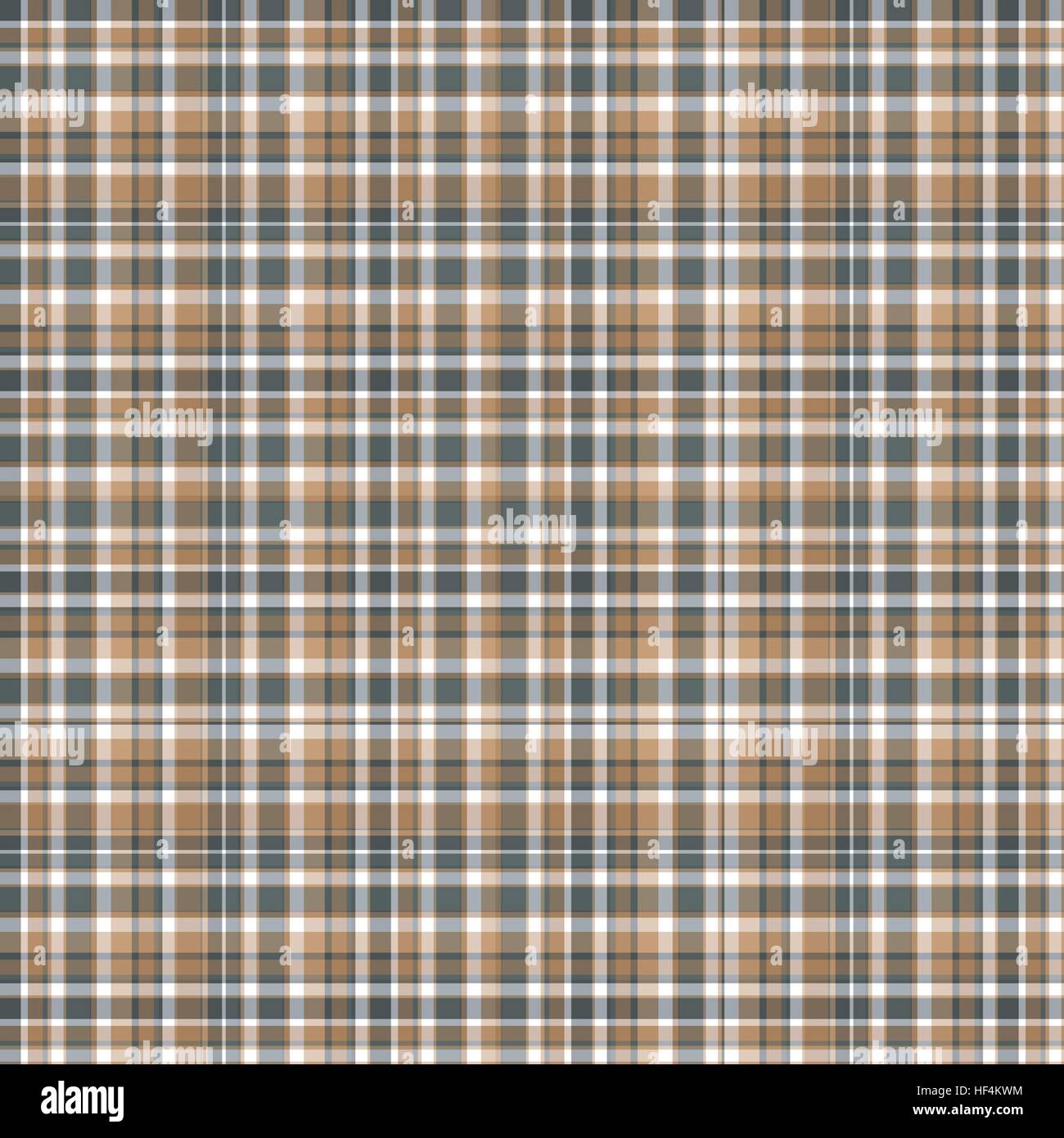 Checkered fabric tartan textile. Vector vintage seamless pattern Stock ...