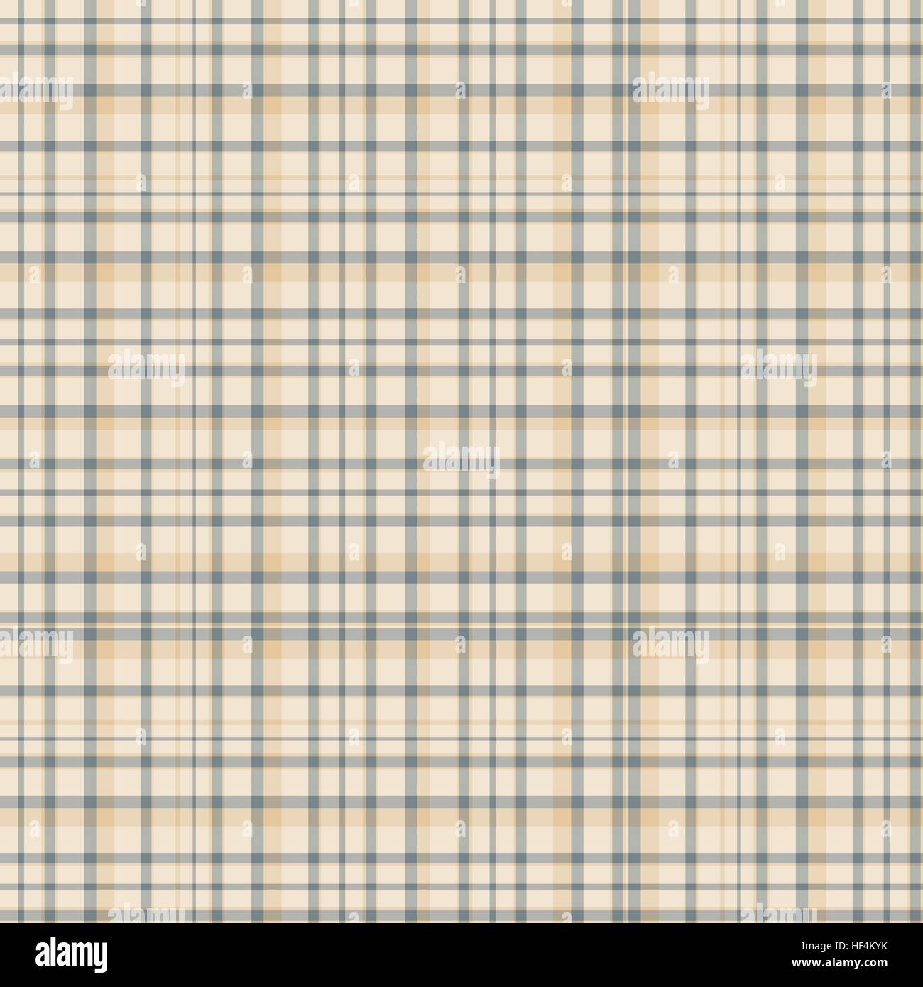 Checkered fabric tartan textile. Vector vintage seamless pattern Stock ...