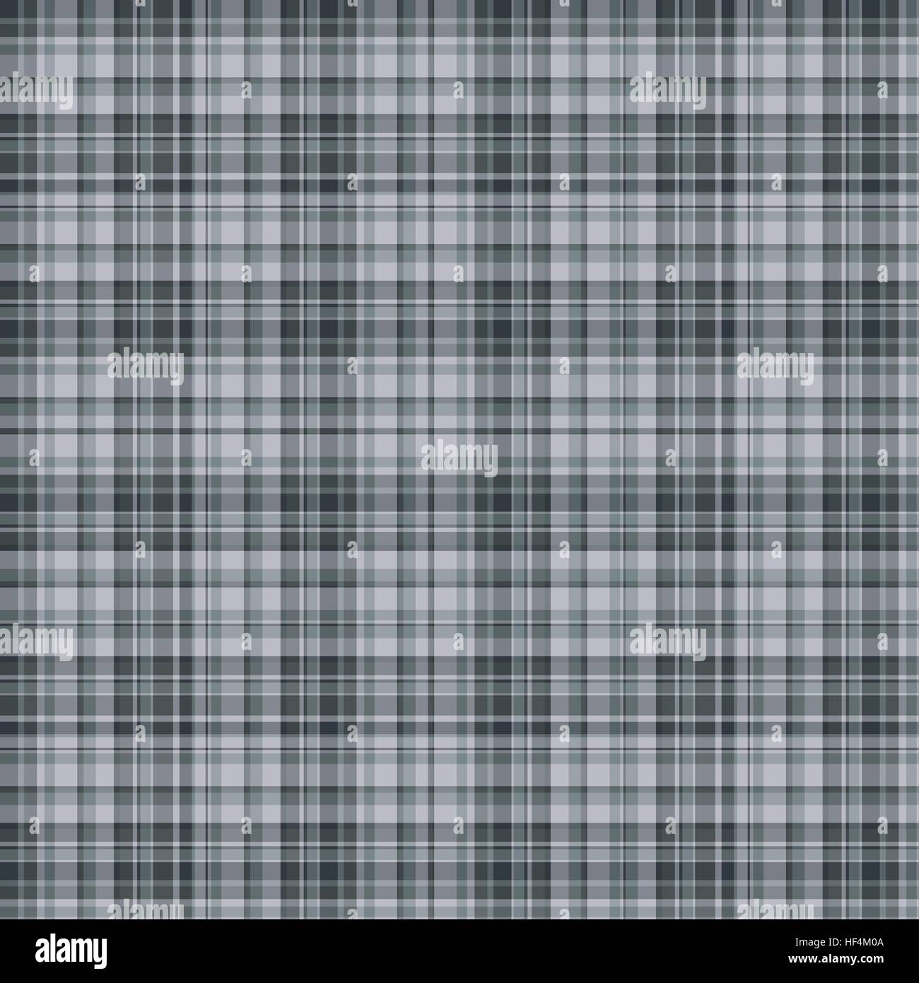 Checkered fabric tartan textile. Vector vintage seamless pattern Stock ...