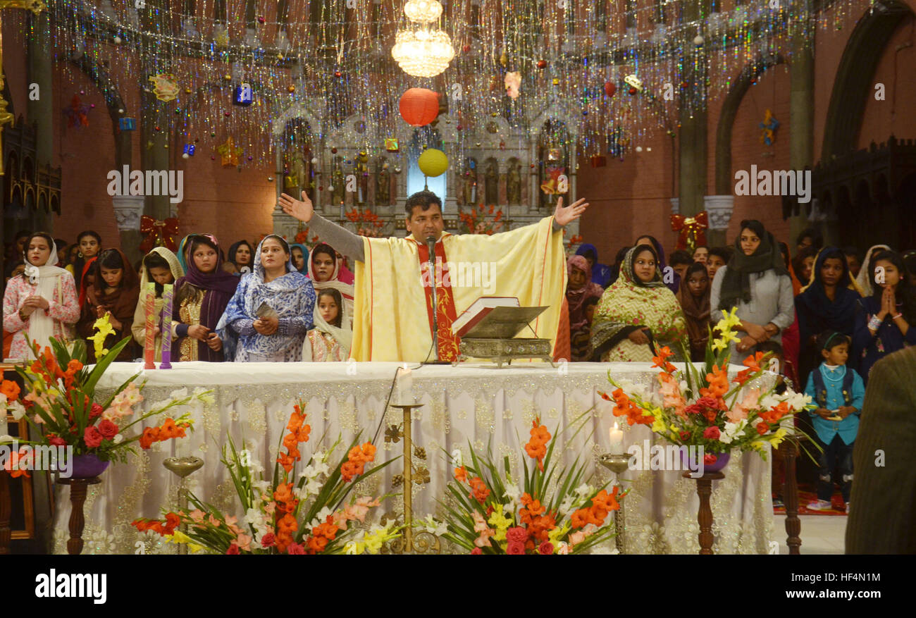 Pakistani Christian people attend annual commemoration ceremony on the ...
