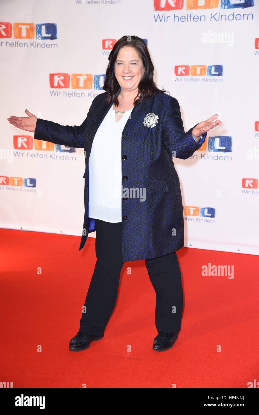 RTL Spendenmarathon (telethon) 2016 at MMC studios. Featuring: Kathy ...