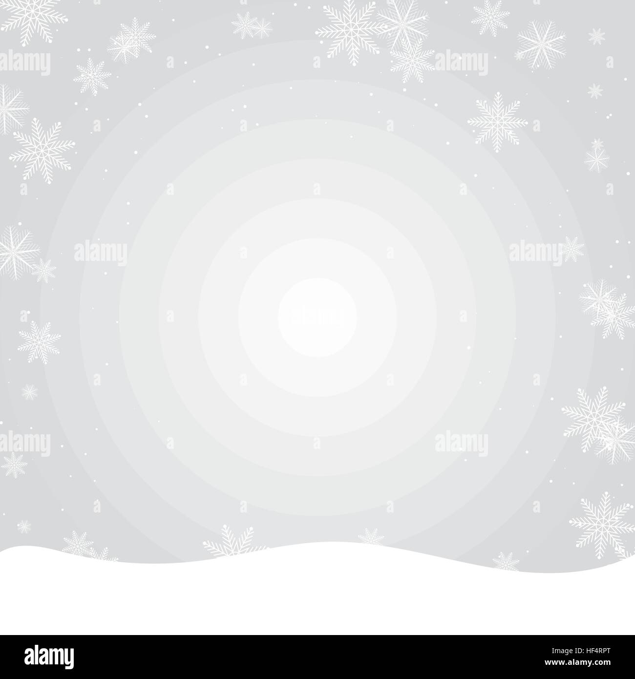 Silver winter abstract background. Christmas background with snowflakes ...