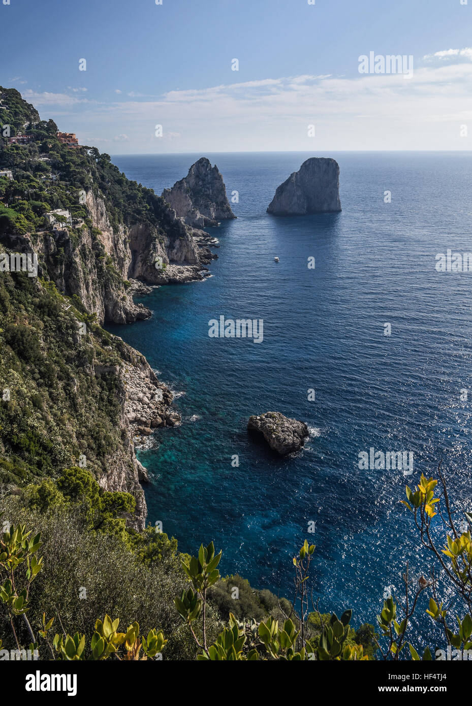 Faraglioni rocks Capri Italy Stock Photo - Alamy