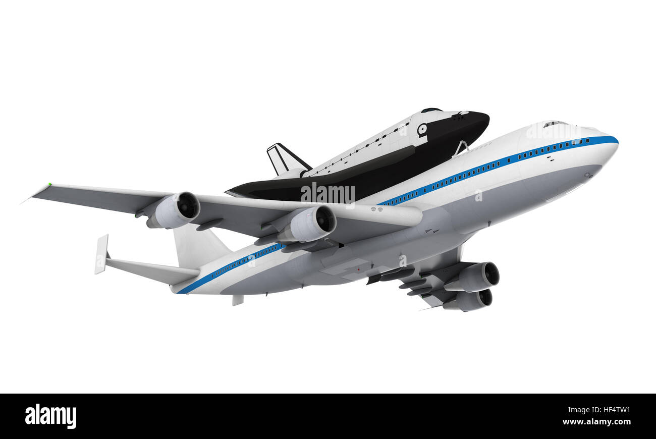 Shuttle Carrier Aircraft Stock Photo - Alamy