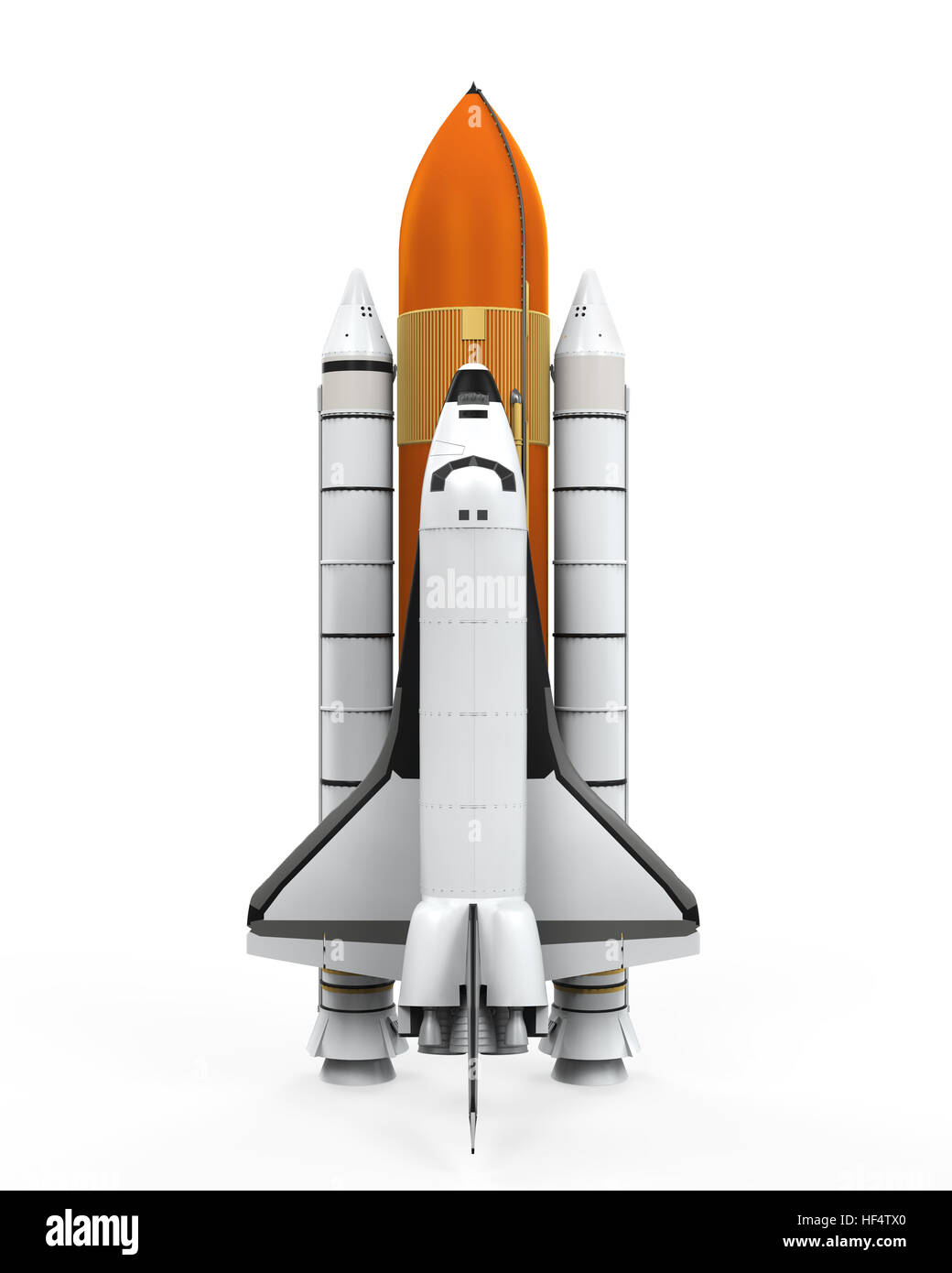Space Shuttle Isolated Stock Photo - Alamy
