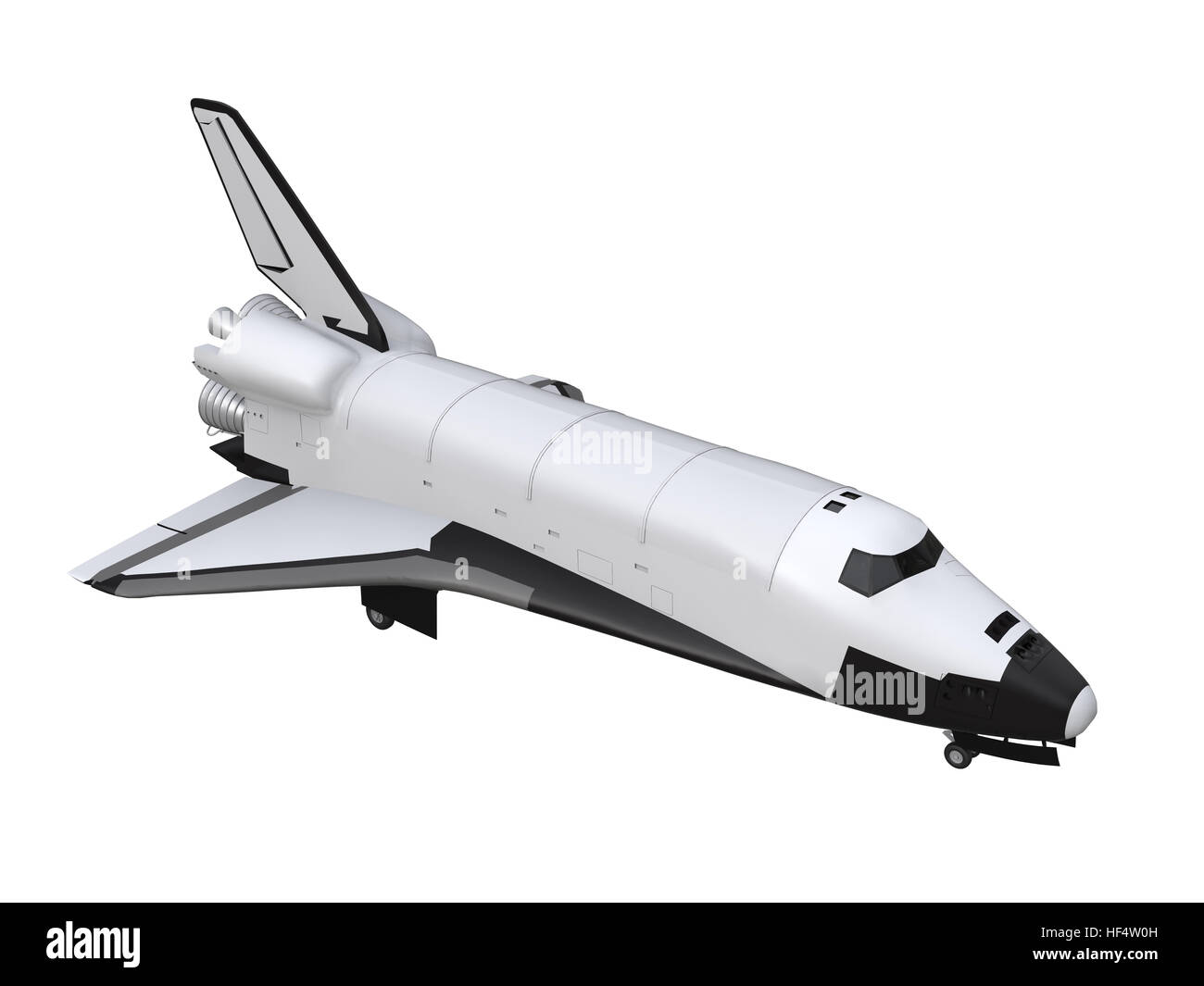 Space Shuttle Isolated Stock Photo - Alamy