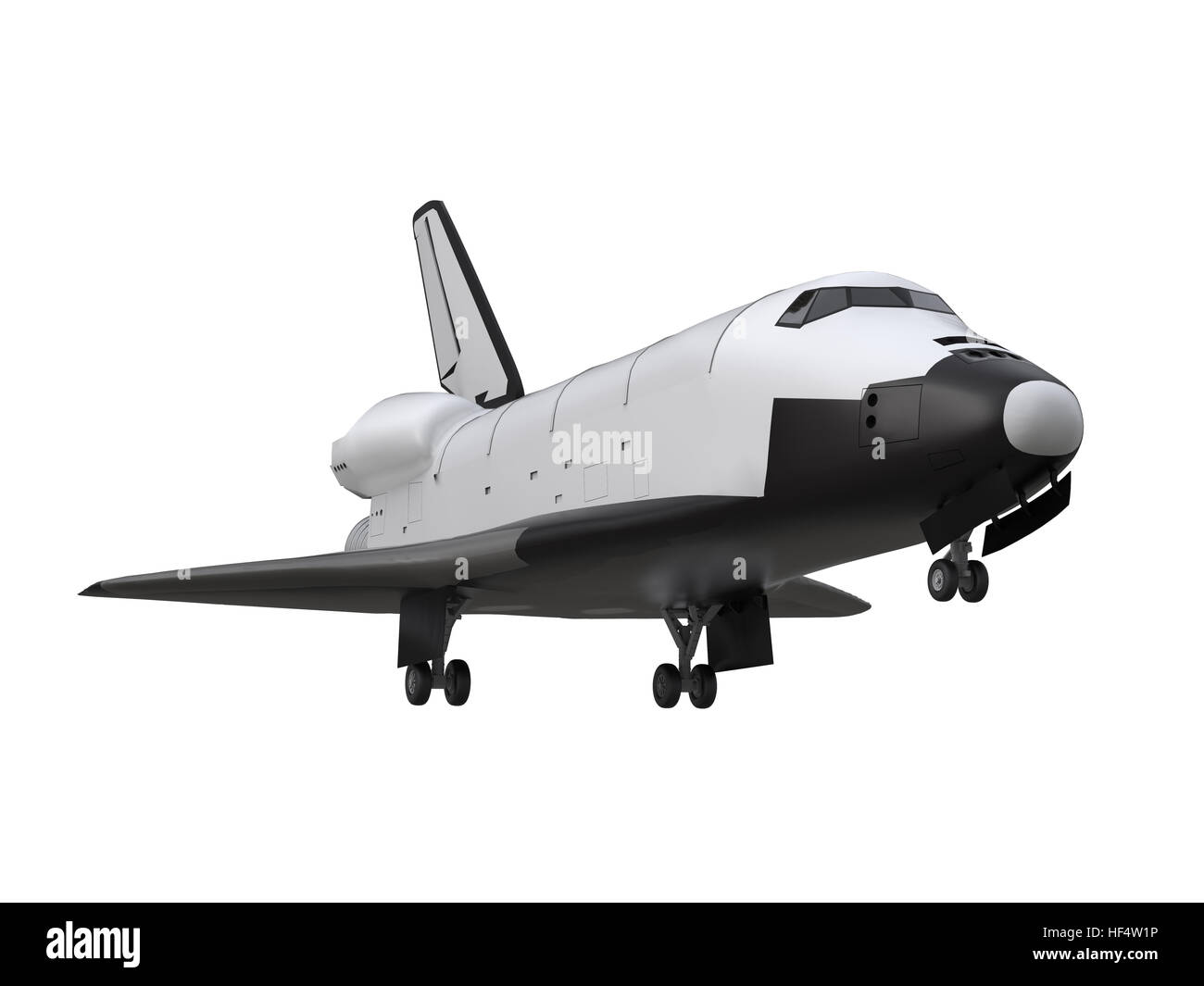 Space Shuttle Isolated Stock Photo - Alamy