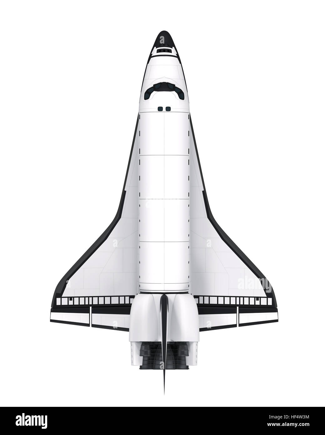 Space Shuttle Isolated Stock Photo - Alamy