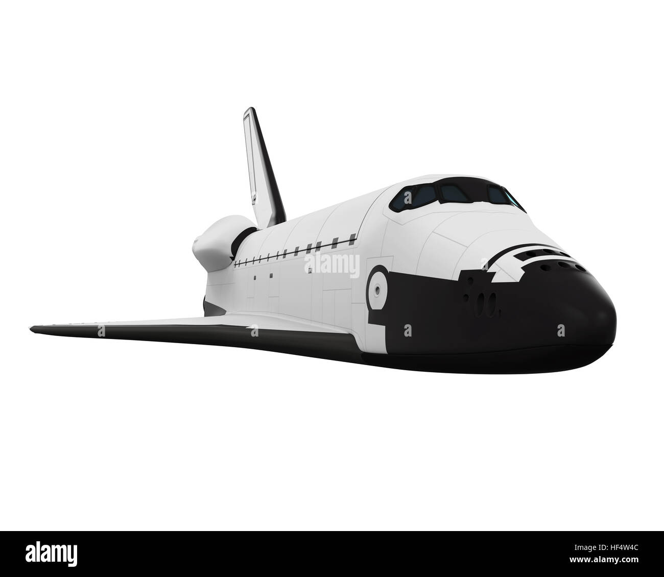 Space Shuttle Isolated Stock Photo - Alamy