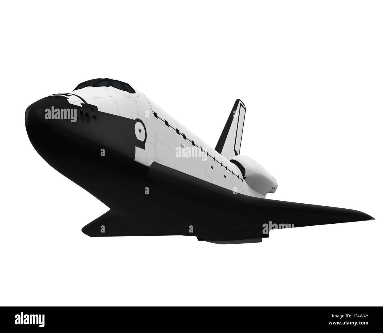 Space Shuttle Isolated Stock Photo - Alamy