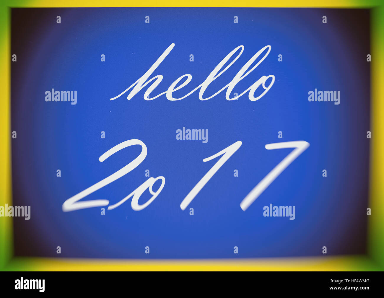 Hello 2017, backgrounds, textures, motivation, poster, quote, blurred ...