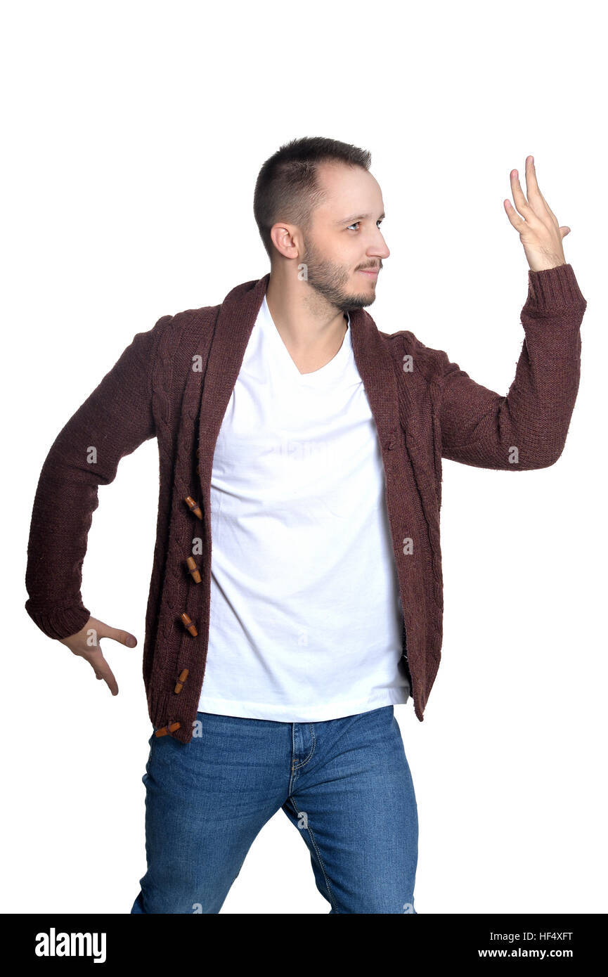Very exited Cut Out Stock Images & Pictures - Alamy