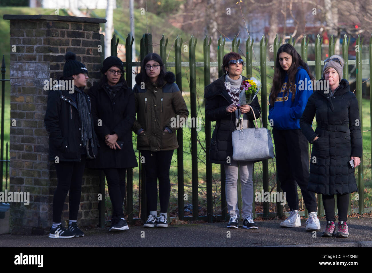 George Michael fans outside his London home, as the pop superstar has ...