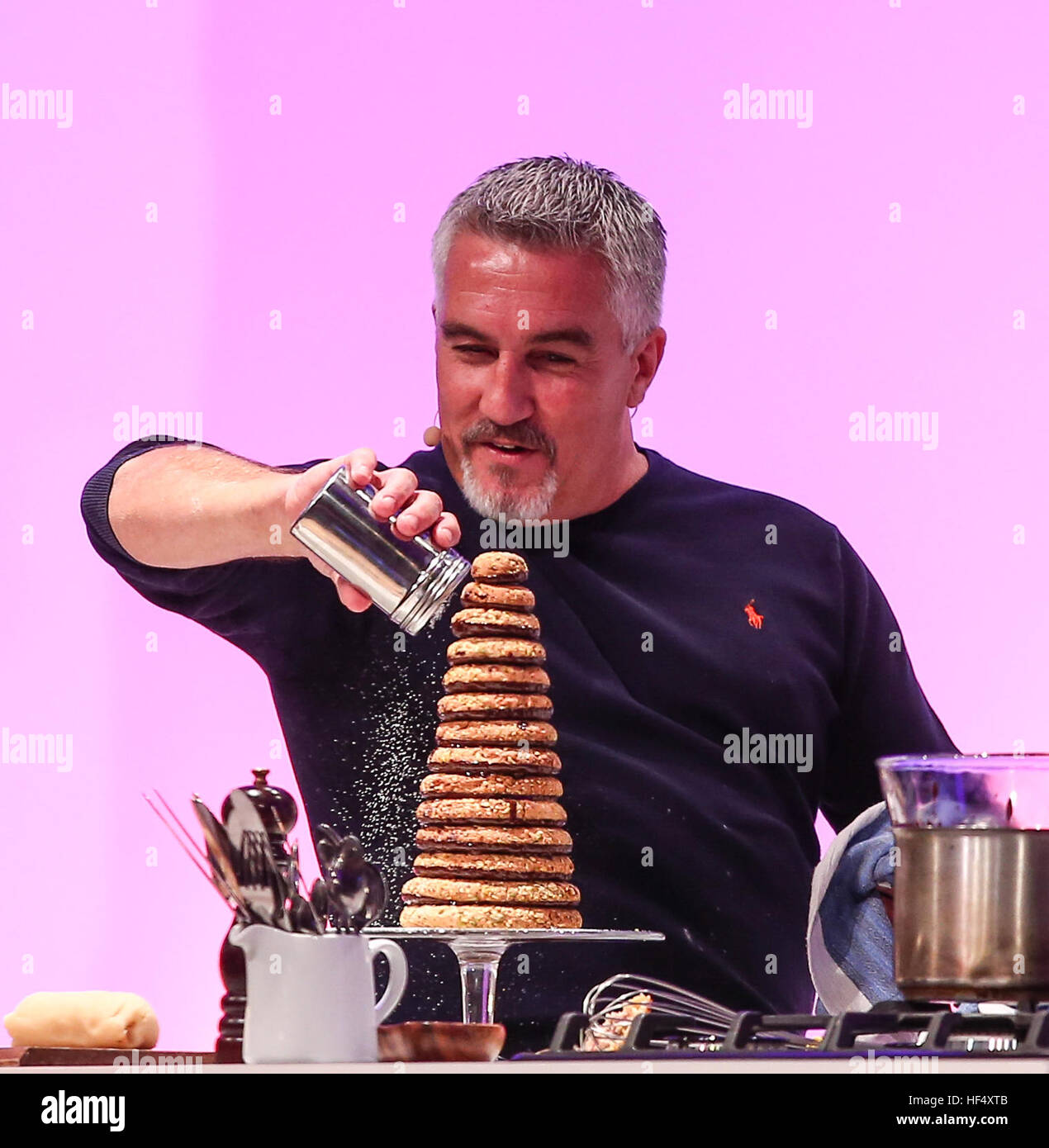 BBC Good Food Show Birmingham - Paul Hollywood gives a cooking ...