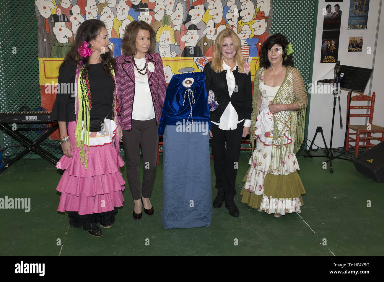 Baroness Thyssen (Carmen Cervera) attends the New Futuro solidarity ...
