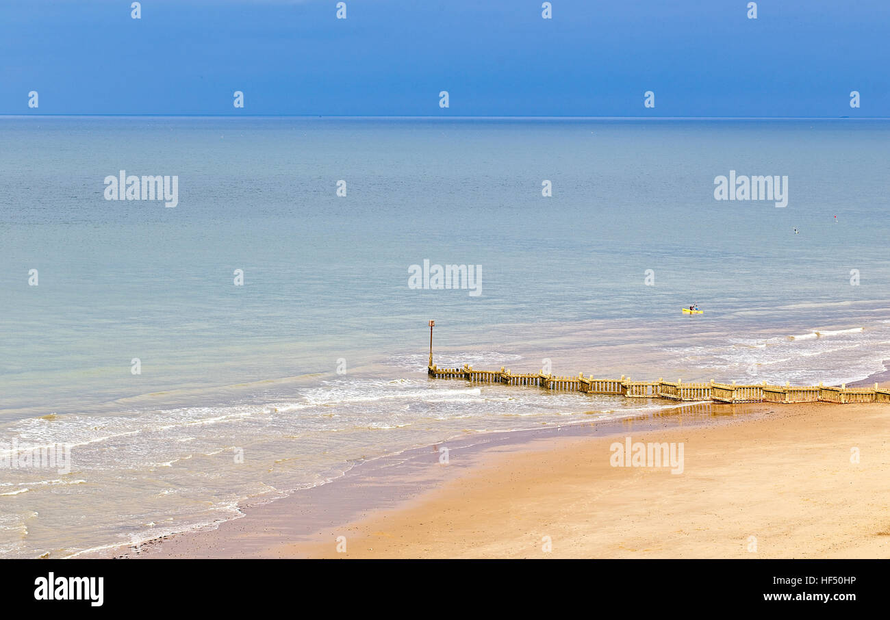 Tranquillity, Overstrand beach, Norfolk, England, UK Stock Photo - Alamy