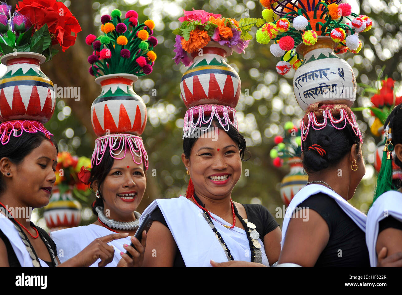 Tharu live hi-res stock photography and images - Alamy