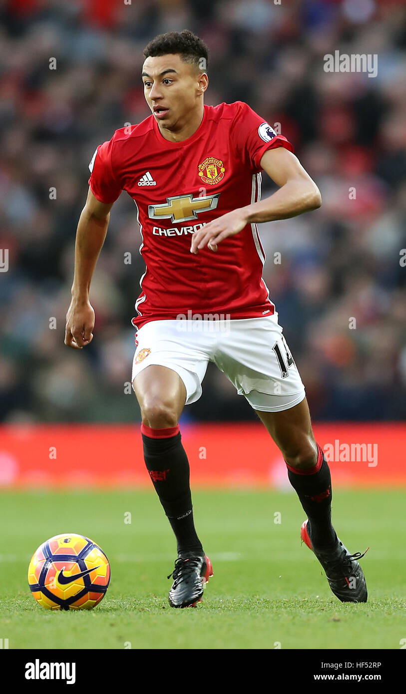 Manchester United's Jesse Lingard in action during the Premier League ...