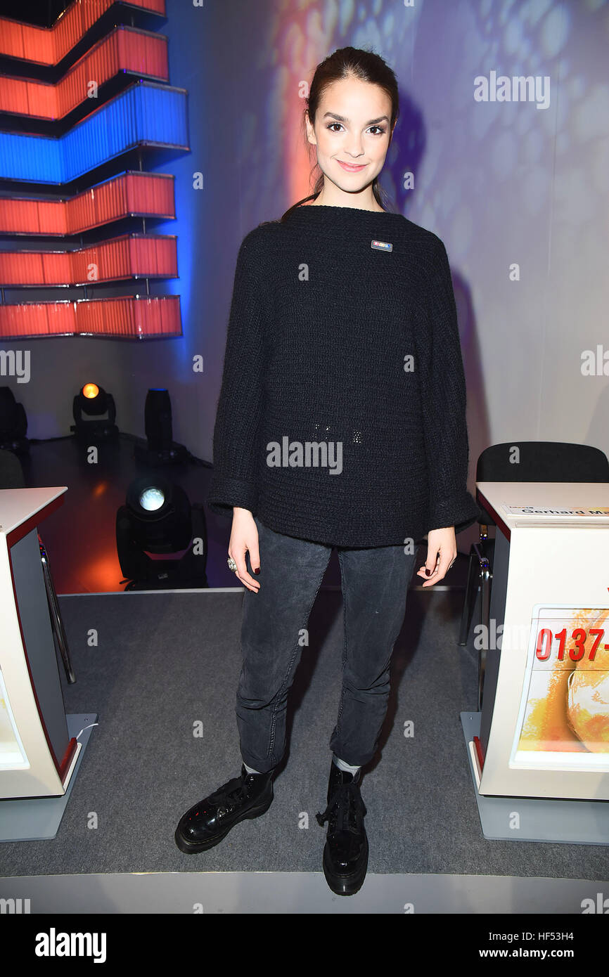 RTL Spendenmarathon (telethon) 2016 at MMC studios. Featuring: Luise ...