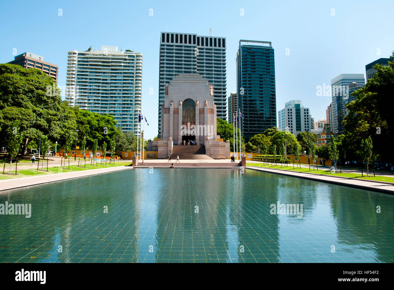 Anzac War Memorial - Sydney - Australia Stock Photo - Alamy