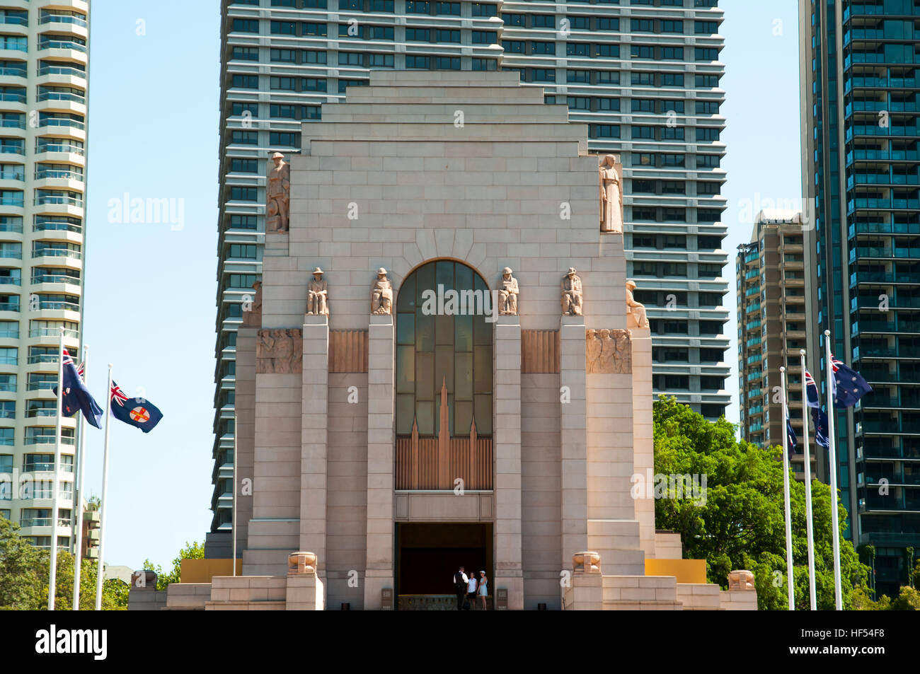 Anzac War Memorial - Sydney - Australia Stock Photo - Alamy