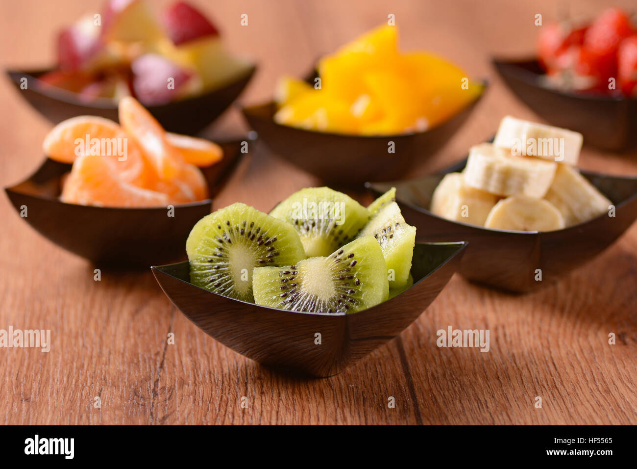 assorted fruit in bowls on the table Stock Photo - Alamy