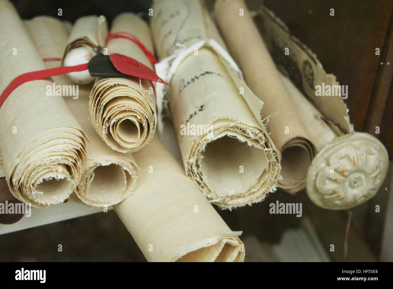Parchments hi-res stock photography and images - Alamy