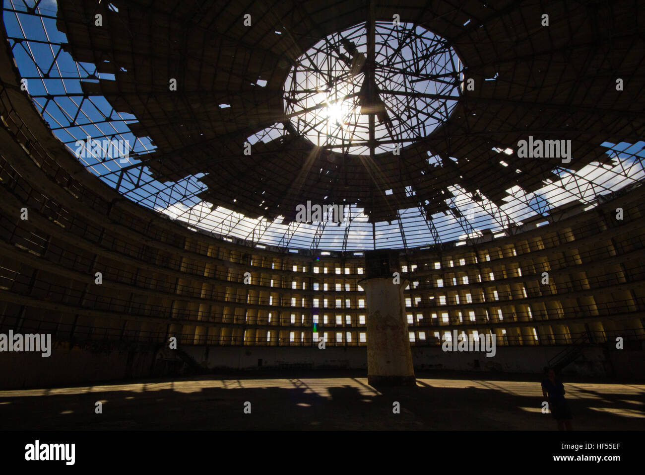 The Presidio Modelo prison on the Isle of Youth, Cuba where Fidel ...