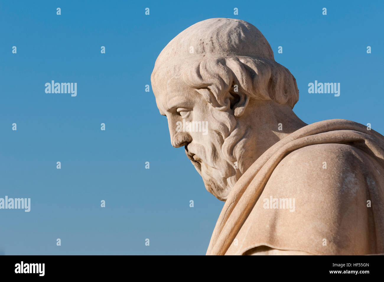 Plato statue hi-res stock photography and images - Alamy