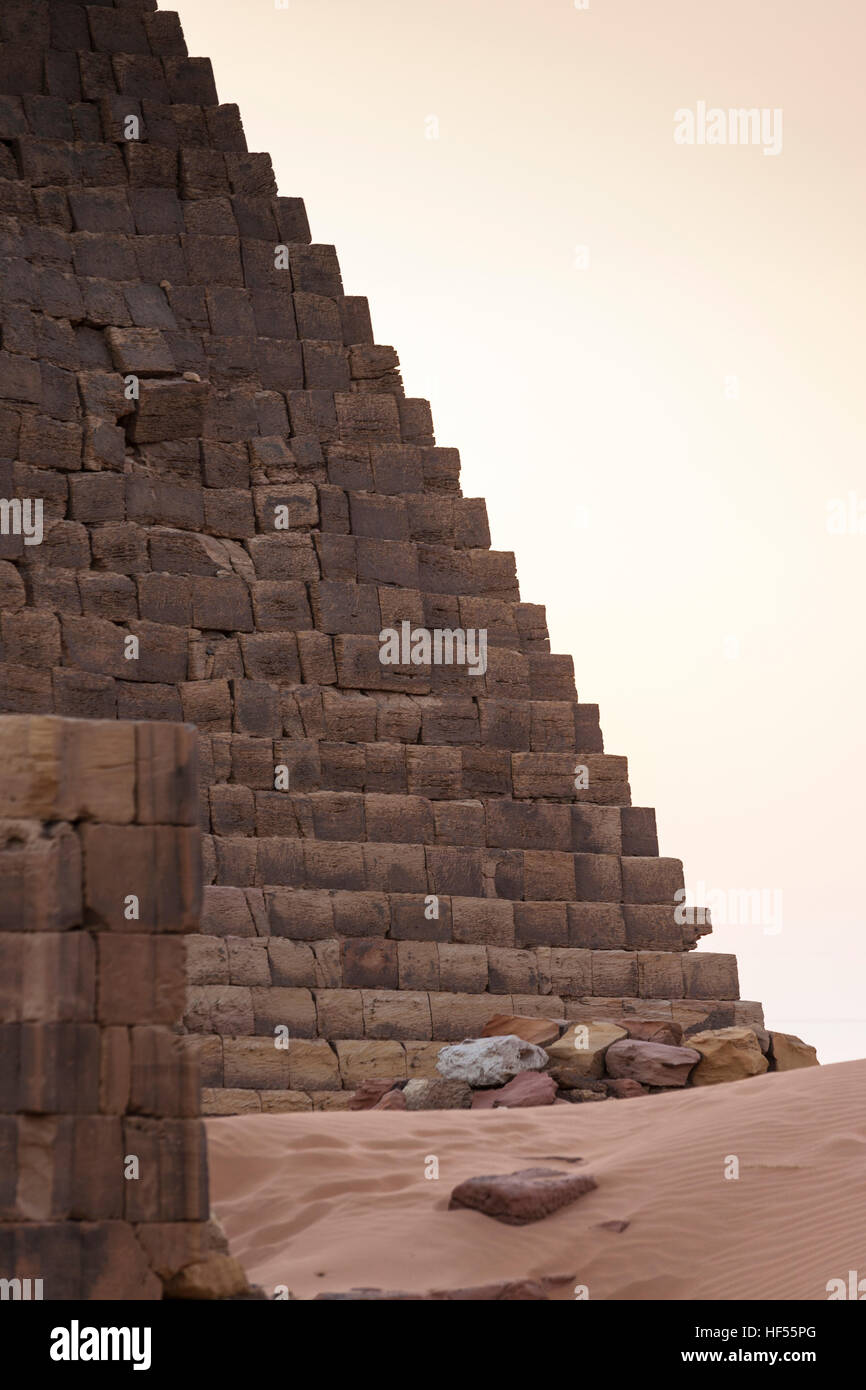 The Meroe pyramids, Sudan, Africa Stock Photo - Alamy