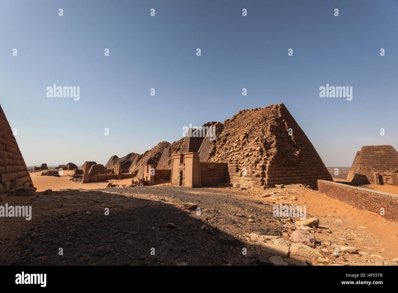 Meroe Pyramids, Sudan Stock Photo - Alamy