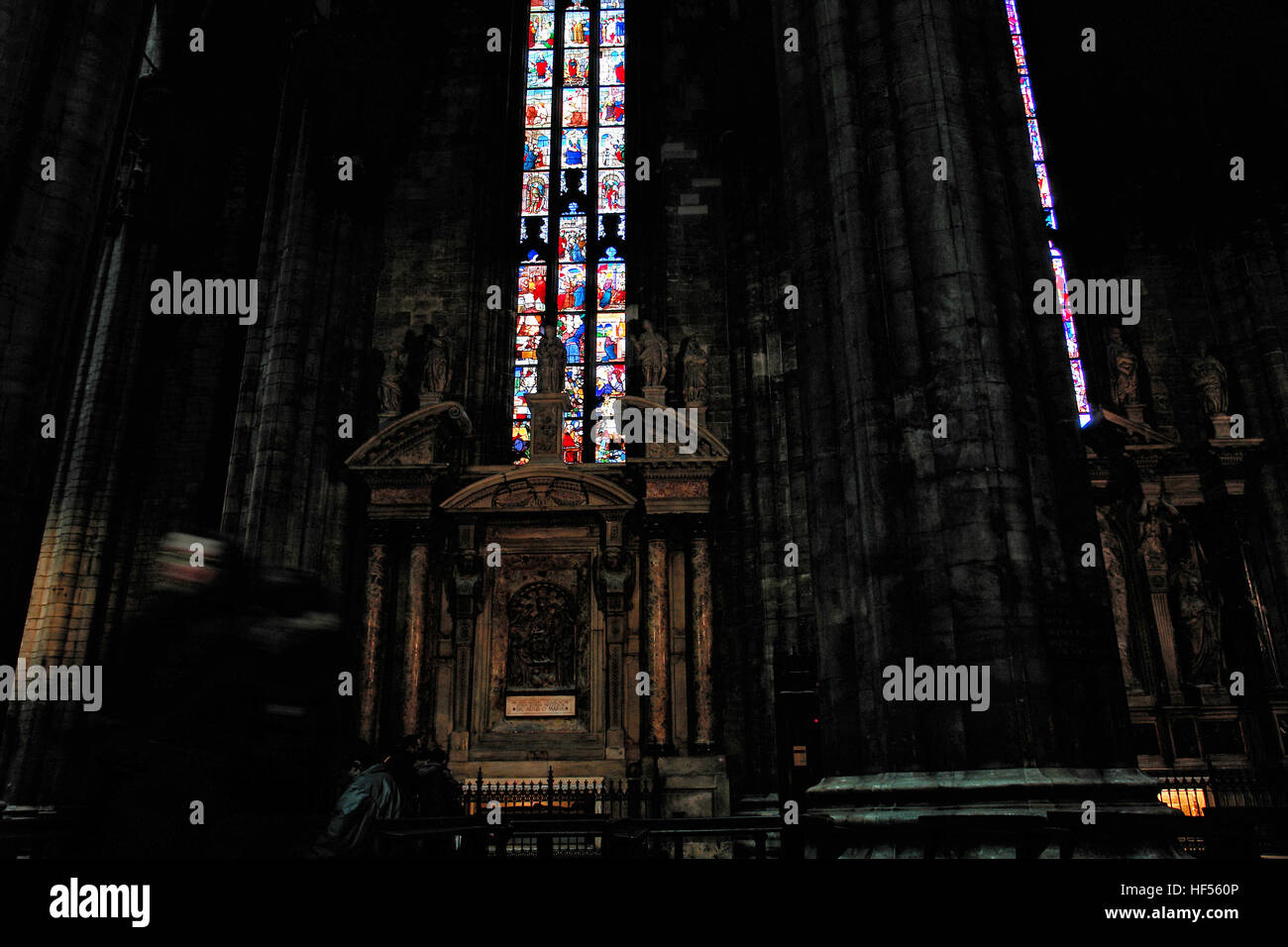 Gothic window in the cathedral of Milan: Milan Cathedral, Duomo ...
