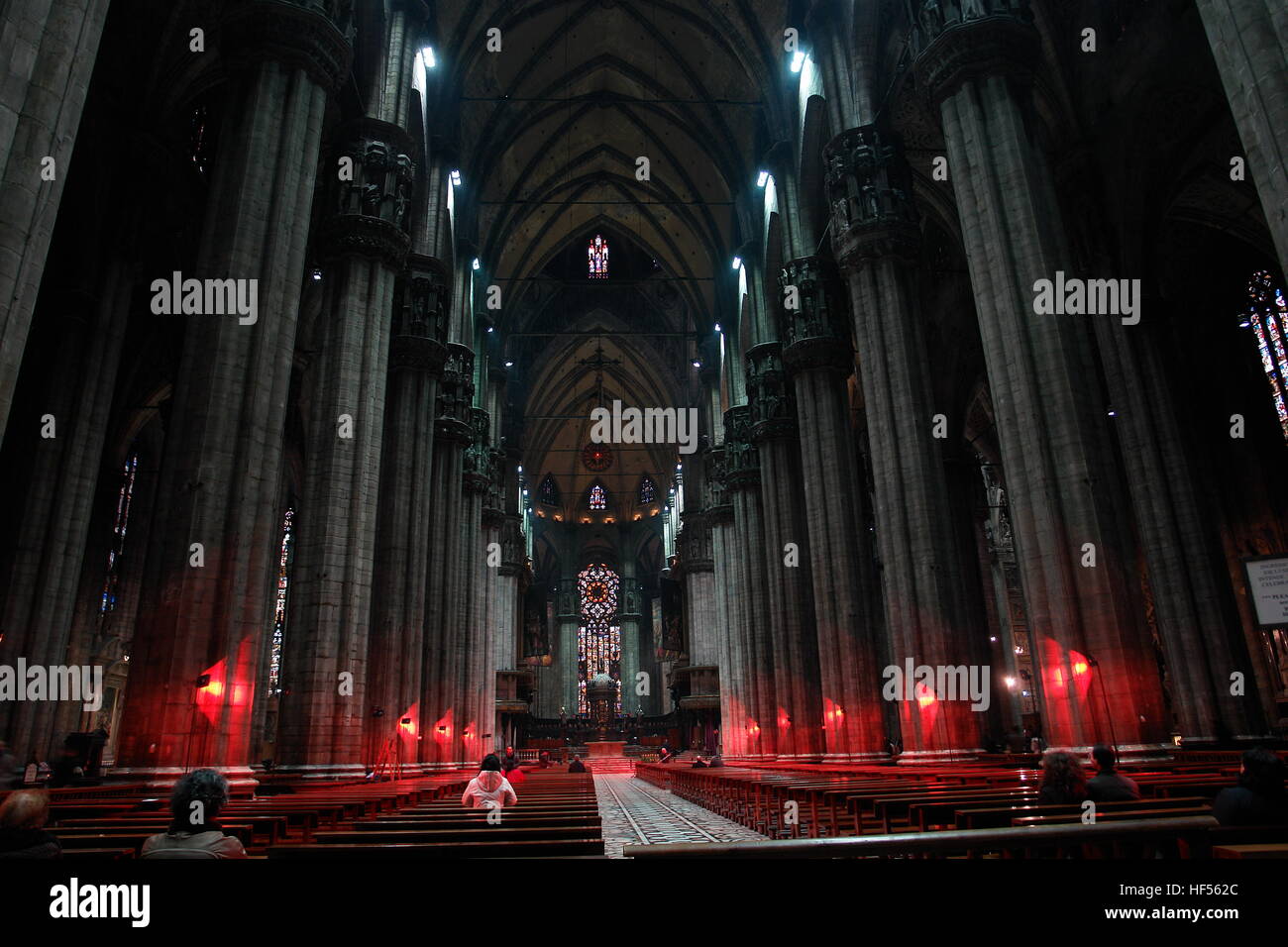 Gothic window in the cathedral of Milan: Milan Cathedral, Duomo ...