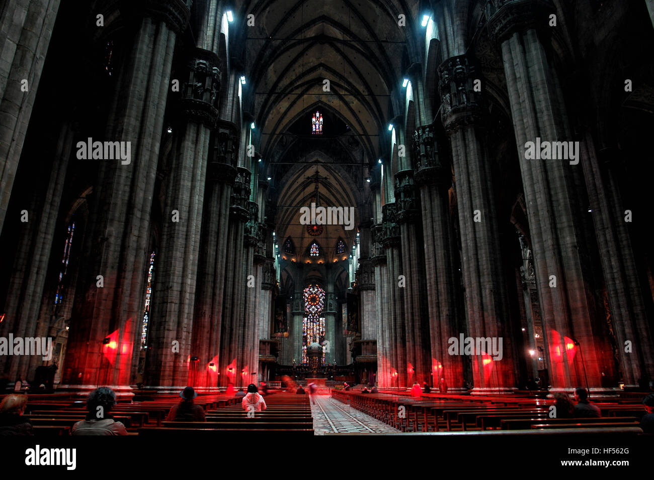 Gothic window in the cathedral of Milan: Milan Cathedral, Duomo ...