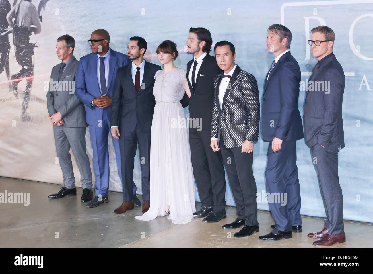 LONDON, ENGLAND - DECEMBER 13: the launch event for 'Rogue One: A Star ...