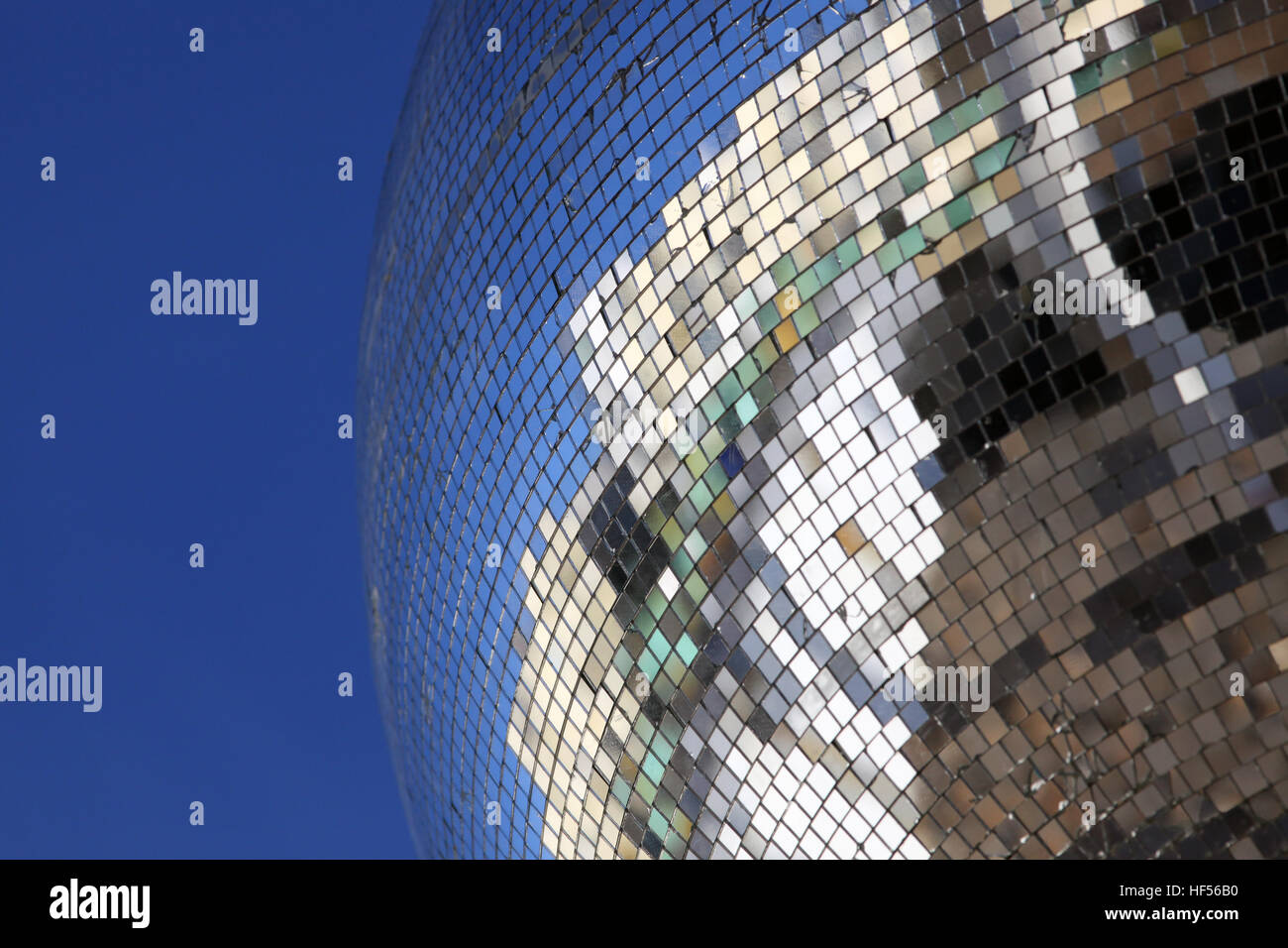 Close up Mirror ball Stock Photo - Alamy