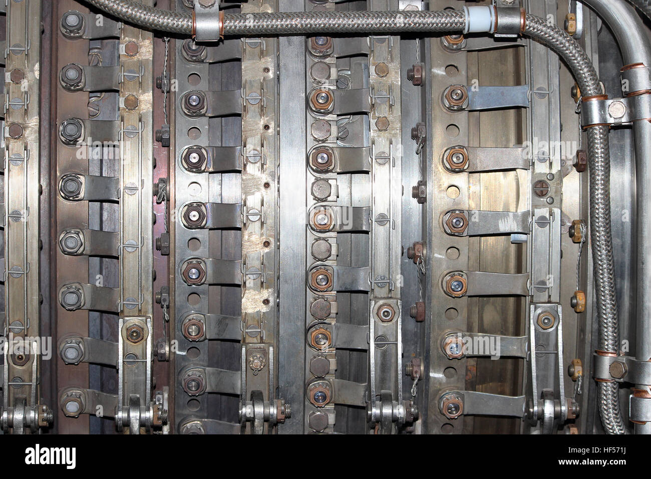 the internal structure of the aircraft engine, army aviation, military ...