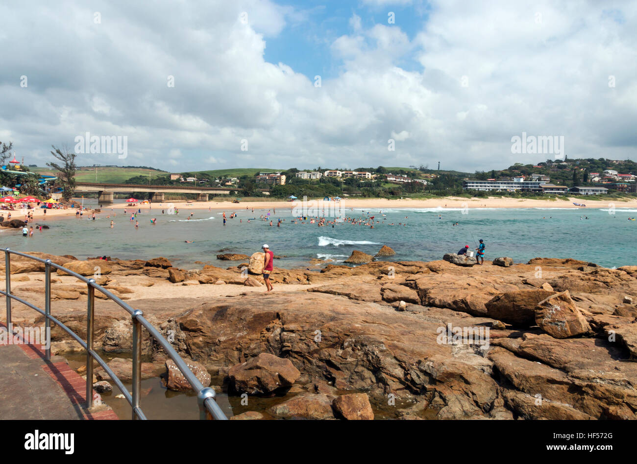 Scottburgh beach hi-res stock photography and images - Alamy