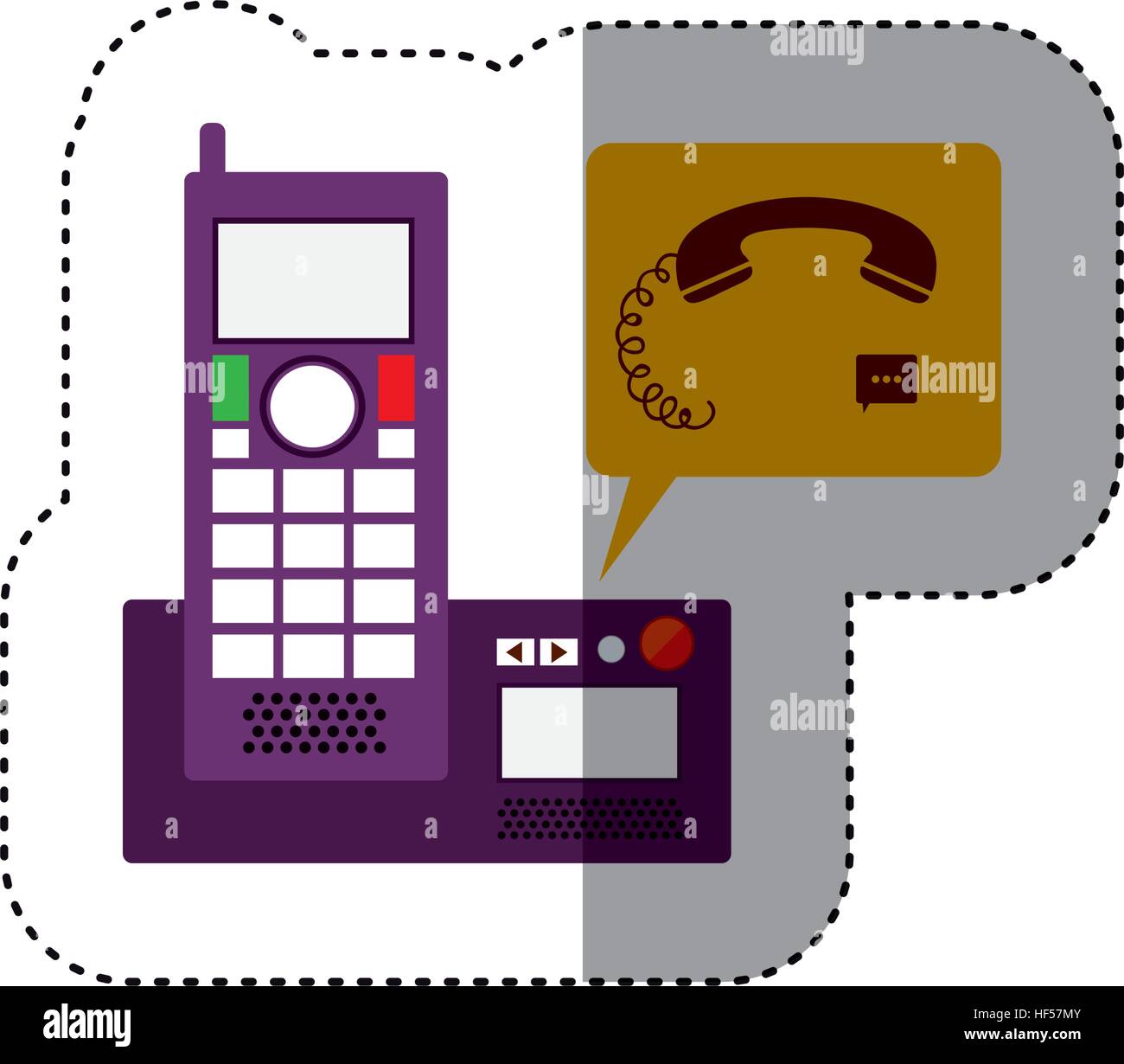 Phone device icon. Call telephone communication and contact theme ...